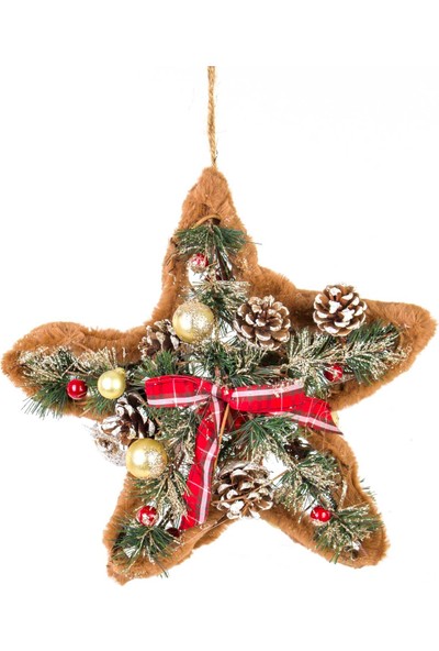 Euro Flora Yılbaşı Yıldız Süs 32X16X30 cm