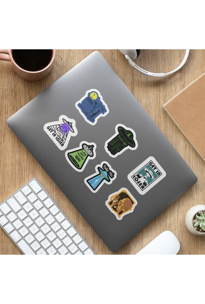 Woohoo Alien Sticker 209 Woohoo Alien Sticker 209