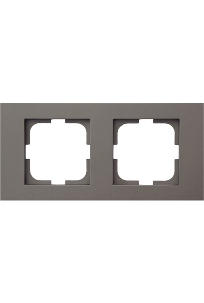 Ovivo Grano Antrasit İkili Çerçeve