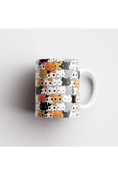 Onlymugs Kedi Kupa | Kupa Bardak | Kahve Kupası | Hediyelik Kupa | Seramik Kupa