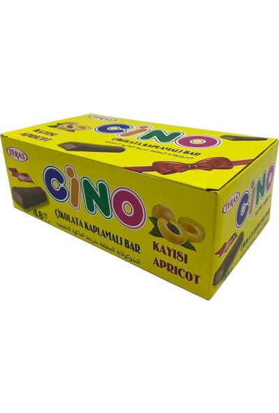 Cino Kayısı King Size Çikolata 10 gr x 48'li