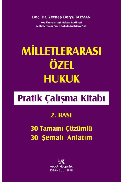 Milletlerarası Özel Hukuk Pratik Çalışma Kitabı - Zeynep Derya Tarman