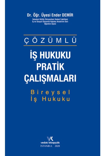 Çözümlü Iş Hukuku Pratik Çalışmaları Bireysel Iş Hukuku - Ender Demir