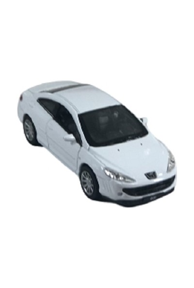 Welly Peugeot 407 1:38 Coupe Beyaz