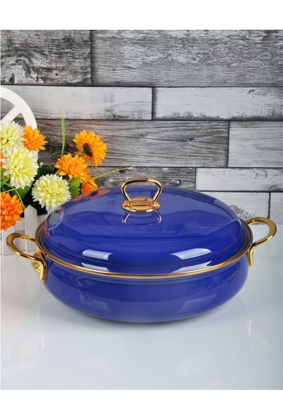 Paçi Elite Class Mavi Karnıyarık Tencere 26 cm. Paçi Elite Class Mavi Karnıyarık Tencere 26 cm.
