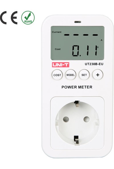 Unit Uni-T UT230B-EU Güç Ölçüm Cihazı Unit Uni-T UT230B-EU Güç Ölçüm Cihazı