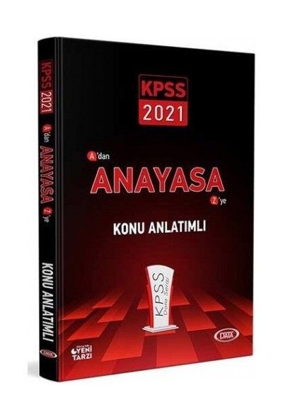 Data Yayınları 2021 KPSS Anayasa Konu Anlatımlı Data Yayınları 2021 KPSS Anayasa Konu Anlatımlı