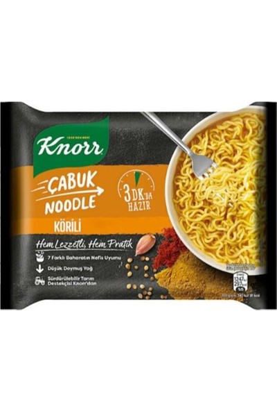 Knorr Çabuk Noodle Körili 66 gr Knorr Çabuk Noodle Körili 66 gr