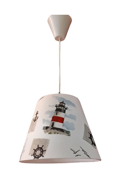 Rüyam Abajur Konik Gemici Temalı Çocuk Odası, Bebek Odası Sarkıt Avize Rüyam Abajur Konik Gemici Temalı Çocuk Odası, Bebek Odası Sarkıt Avize