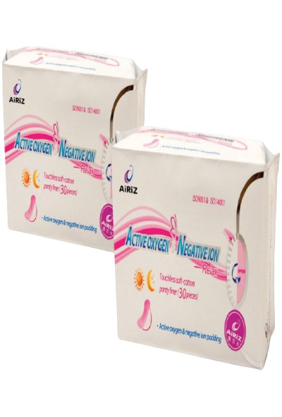 Airiz Active Oxygen Günlük Ped 30'lu x 2 Airiz Active Oxygen Günlük Ped 30'lu x 2