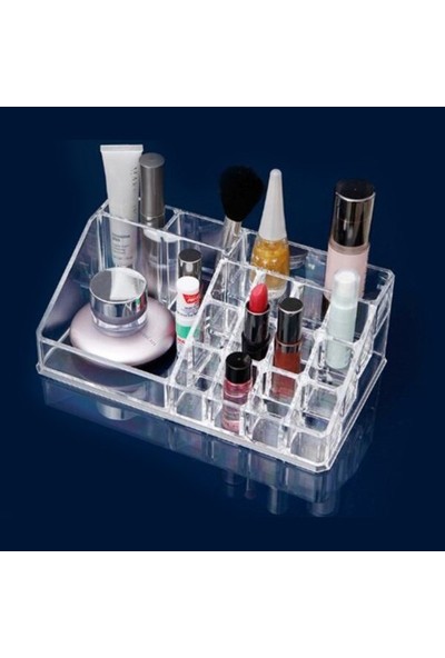 Webcenter Şeffaf Bölmeli Makyaj Organizer Webcenter Şeffaf Bölmeli Makyaj Organizer