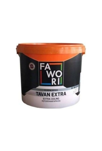 Fawori Boya Fawori Tavan Extra Tavan Boyası 10 kg Beyaz Fawori Boya Fawori Tavan Extra Tavan Boyası 10 kg Beyaz
