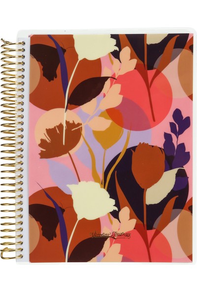 Victoria's Journals Angela Spiralli Noktalı Defter 16,2 x 21,5 cm Kahverengi Victoria's Journals Angela Spiralli Noktalı Defter 16,2 x 21,5 cm Kahverengi