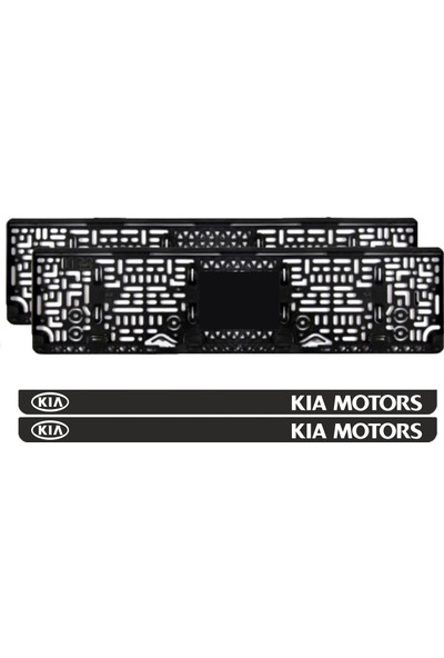 Appcity Kia Takmatik Pleksi Plakalık (2 Adet) Appcity Kia Takmatik Pleksi Plakalık (2 Adet)