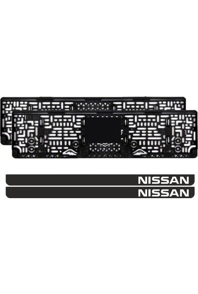 Appcity Nissan Takmatik Pleksi Plakalık (2 Adet) Appcity Nissan Takmatik Pleksi Plakalık (2 Adet)