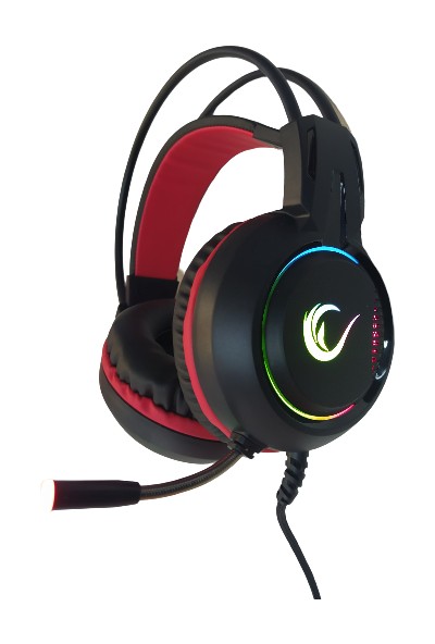 Rampage RM-K25 Lunatıc Pro Siyah-Kırmızı 7,1 USB Surround Rgb Ledli Gaming Oyuncu Mikrofonlu Kulaklık Rampage RM-K25 Lunatıc Pro Siyah-Kırmızı 7,1 USB Surround Rgb Ledli Gaming Oyuncu Mikrofonlu Kulaklık