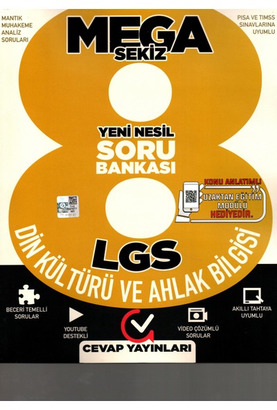 Mega 8. Sınıf LGS Din Kültürü Yeni Nesil Soru Bankası