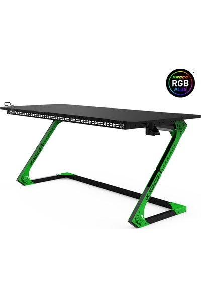 Xrocg Gaming Gator M-172 Yeşil-Siyah Rgb Ledli Oyuncu Masası Xrocg Gaming Gator M-172 Yeşil-Siyah Rgb Ledli Oyuncu Masası