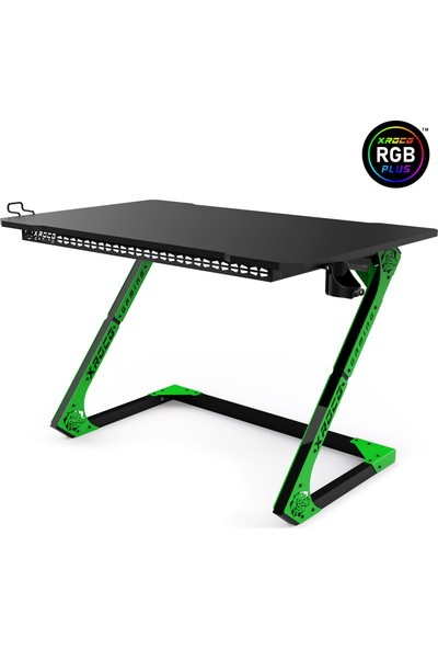 Xrocg Gaming Gator S-115 Yeşil-Siyah Rgb Ledli Oyuncu Masası Xrocg Gaming Gator S-115 Yeşil-Siyah Rgb Ledli Oyuncu Masası