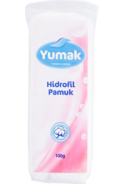 Yumak Hidrofil Pamuk 100 gr Yumak Hidrofil Pamuk 100 gr