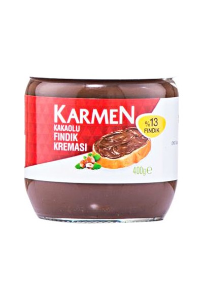 Karmen Kakaolu Fındık Kreması 400 gr