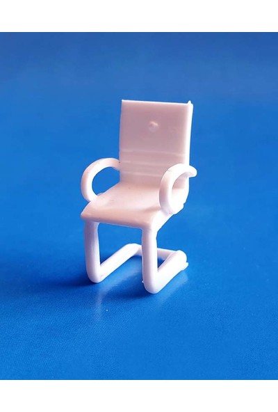 Eshel Maket Ofis Sandalyesi 1/50 Ölçek 4'lü