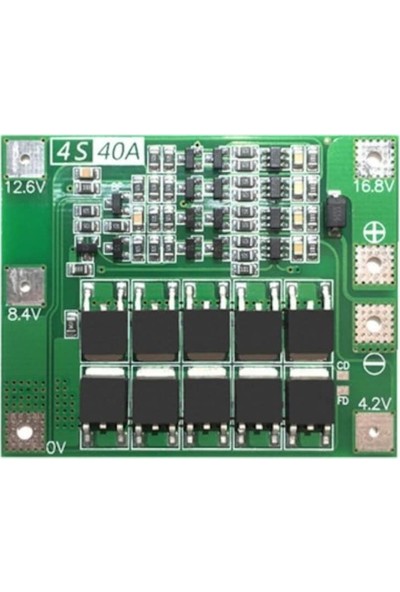 Bms 4s 40A 14.8V Enhanced Versiyon Lityum Batarya Bms Koruma Kartı Bms 4s 40A 14.8V Enhanced Versiyon Lityum Batarya Bms Koruma Kartı