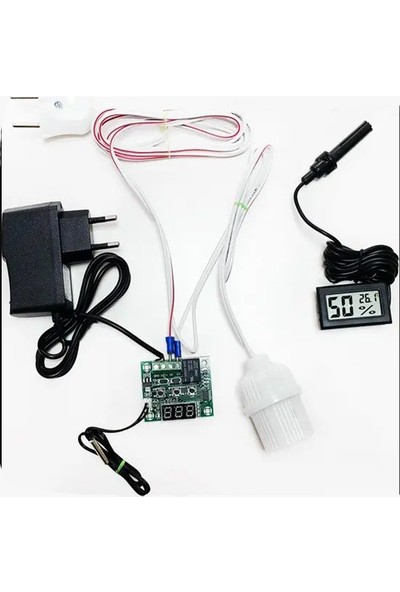 WD Kurulu Termostatlı Duylu Kuluçka ve Civciv Gelişim Için Isıtıcı Seti WD Kurulu Termostatlı Duylu Kuluçka ve Civciv Gelişim Için Isıtıcı Seti