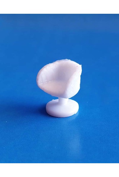 Eshel Maket Yuvarlak Sandalye 1/50 Ölçek 4'lü