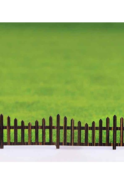 Eshel Maket Ahşap Villa Çit 1/50 Ölçek 2'li Eshel Maket Ahşap Villa Çit 1/50 Ölçek 2'li