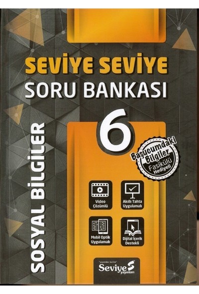 Seviye Yayınları 6. Sınıf Sosyal Bigiler Soru Bankası