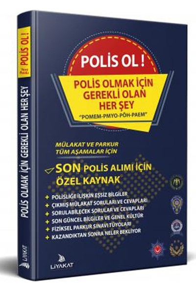 Liyakat Yayınları Polis Ol - 2021 Alımları İçin