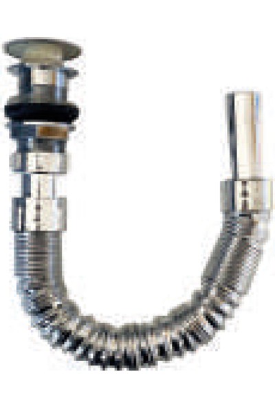 Ahlez Aç Kapa Pop Up Körüklü Pvc Lavabo Sifonu Ahlez Aç Kapa Pop Up Körüklü Pvc Lavabo Sifonu