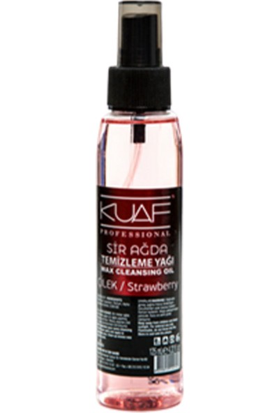 Kuaf Sir Ağda Temizleme Yağı 125 Ml-Çilek Kuaf Sir Ağda Temizleme Yağı 125 Ml-Çilek
