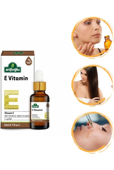 Arifoğlu Doğal E Vitamin Yağı 10 ml