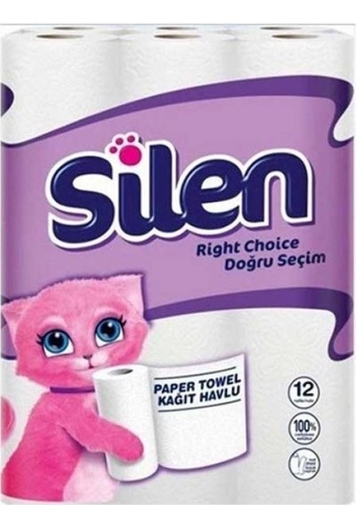 Silen Kağıt Havlu 12'li