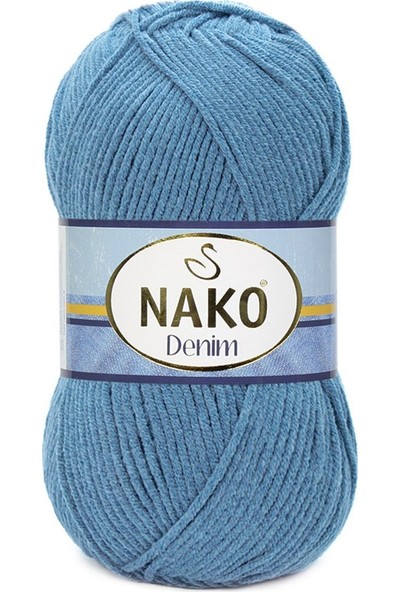 Nako Denim 11576 Kot Mavisi Örgü İpi Nako Denim 11576 Kot Mavisi Örgü İpi