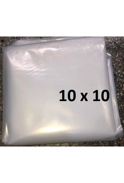 ABK PLASTİK Şeffaf Sera Naylon 10 x 10