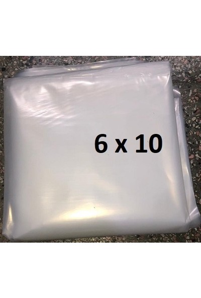 ABK PLASTİK Şeffaf Sera Naylon 6 x 10
