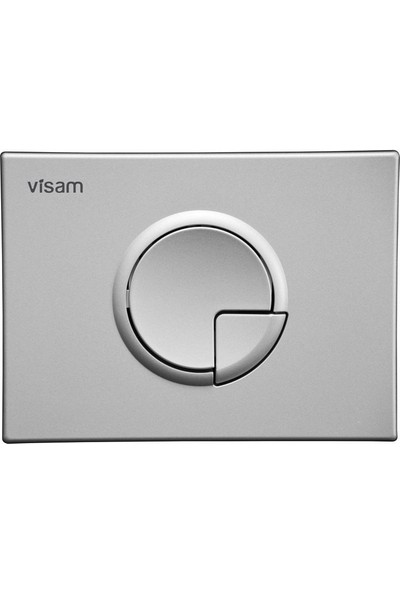 Visam Didim İki Kademeli Mat Krom Kumanda Paneli Visam Didim İki Kademeli Mat Krom Kumanda Paneli
