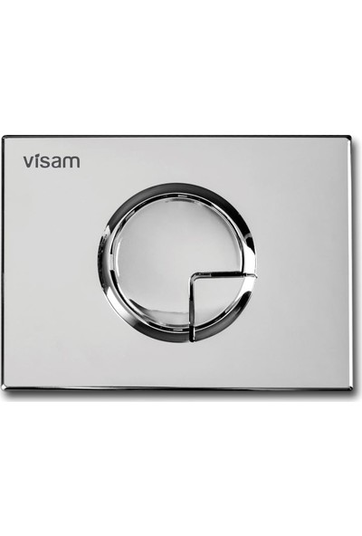 Visam Didim İki Kademeli Parlak Krom Kumanda Paneli Visam Didim İki Kademeli Parlak Krom Kumanda Paneli