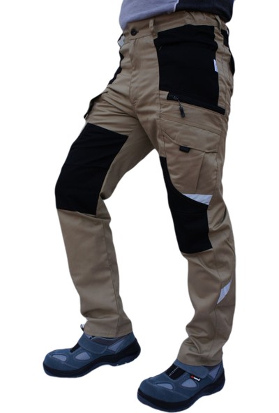 Uniprom Iş Pantolonu Madrid Climate Model 8 Cepli Bej Siyah Uniprom Iş Pantolonu Madrid Climate Model 8 Cepli Bej Siyah