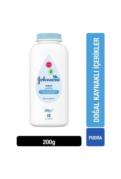 Johnsons Baby 200 gr Pudra