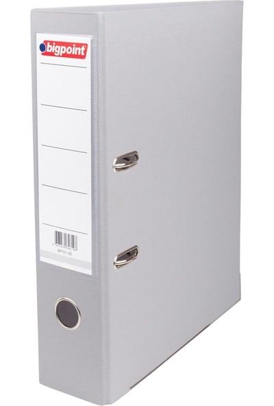 Bigpoint Geniş Plastik Klasör Gri