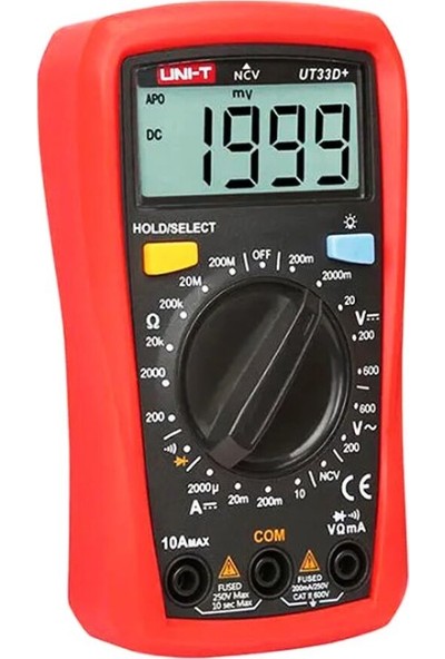 Uni-T UT33D+ Dijital Multimetre Uni-T UT33D+ Dijital Multimetre