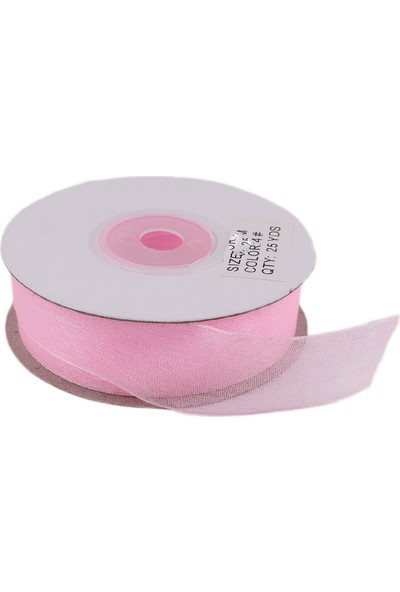 Tahtakale Toptancısı Organze Kurdele 40 mm (22 Metre) Pembe Tahtakale Toptancısı Organze Kurdele 40 mm (22 Metre) Pembe
