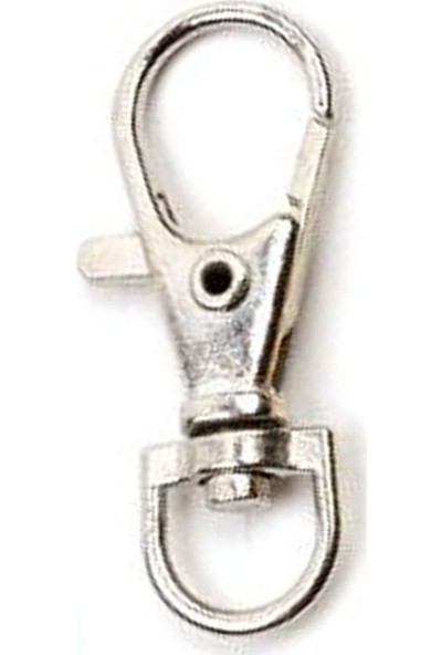 Tahtakale Toptancısı Anahtarlık Klipsi Istakoz Döner Klips Kanca 3.5 cm (25 Adet) Gümüş Tahtakale Toptancısı Anahtarlık Klipsi Istakoz Döner Klips Kanca 3.5 cm (25 Adet) Gümüş