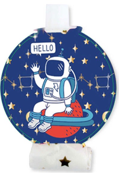 Tahtakale Toptancısı Uzay Temalı Astronot Kaynana Dili (6 Adet)