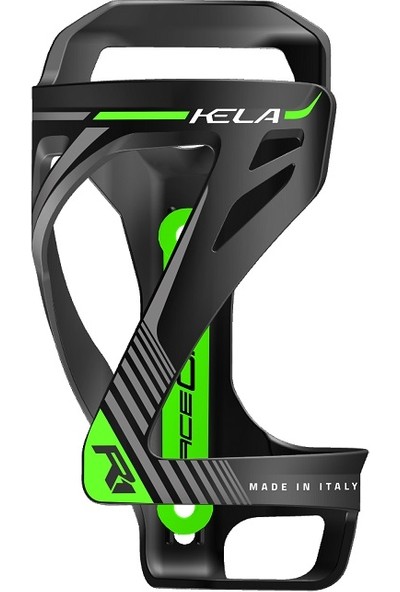 Raceone Kela Siyah-Yeşil Matara Kafesi Raceone Kela Siyah-Yeşil Matara Kafesi