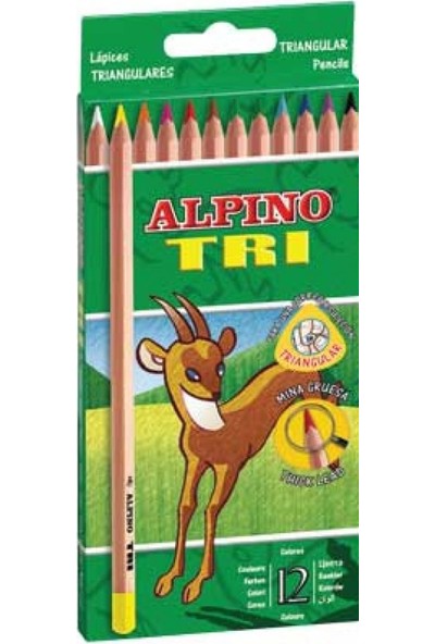 Alpino Trı Kuru Boya 12'li